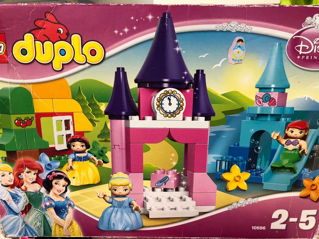 (Sold)10596 Lego Duplo large Disney Princess castle set Snow White ...