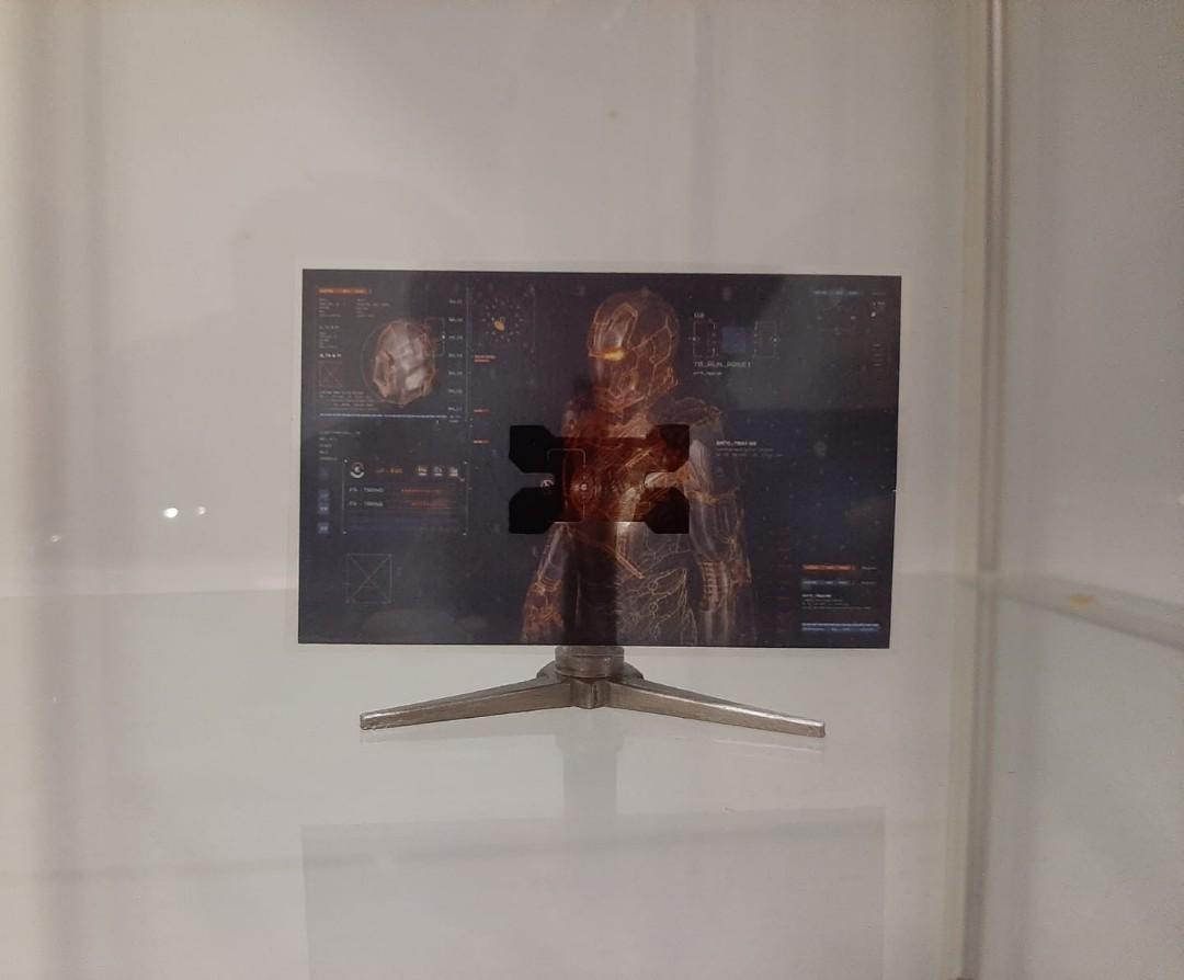 1/6 scale custom tony stark iron man lcd monitor display screen in ...