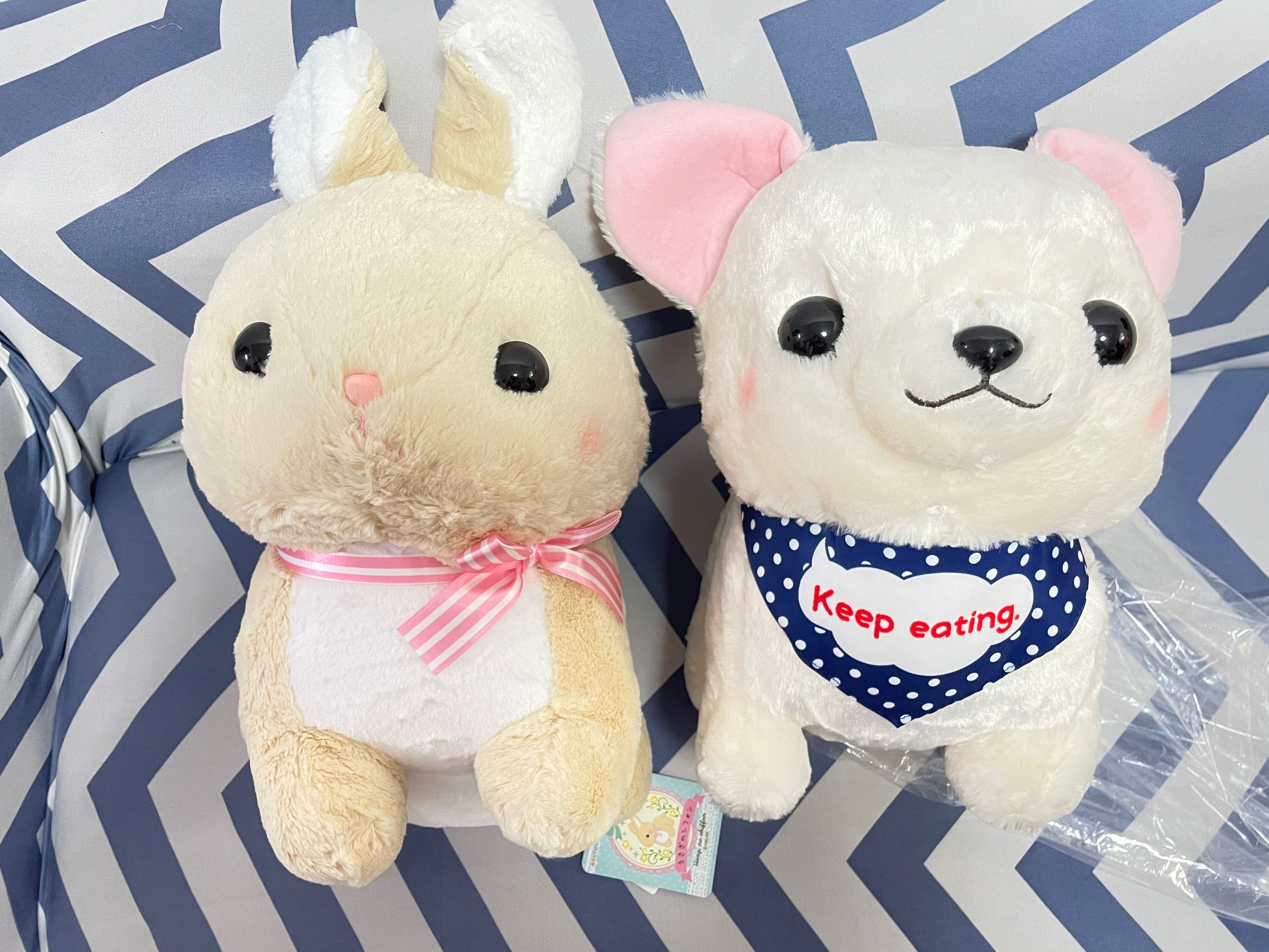 Amufun Amuse Chiffon Rabbit Chihuahua Dog Plush Soft Toy on Carousell