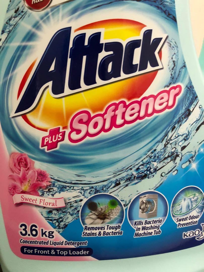 ATTACK detergent +softener, TV & Home Appliances, Washing Machines and ...
