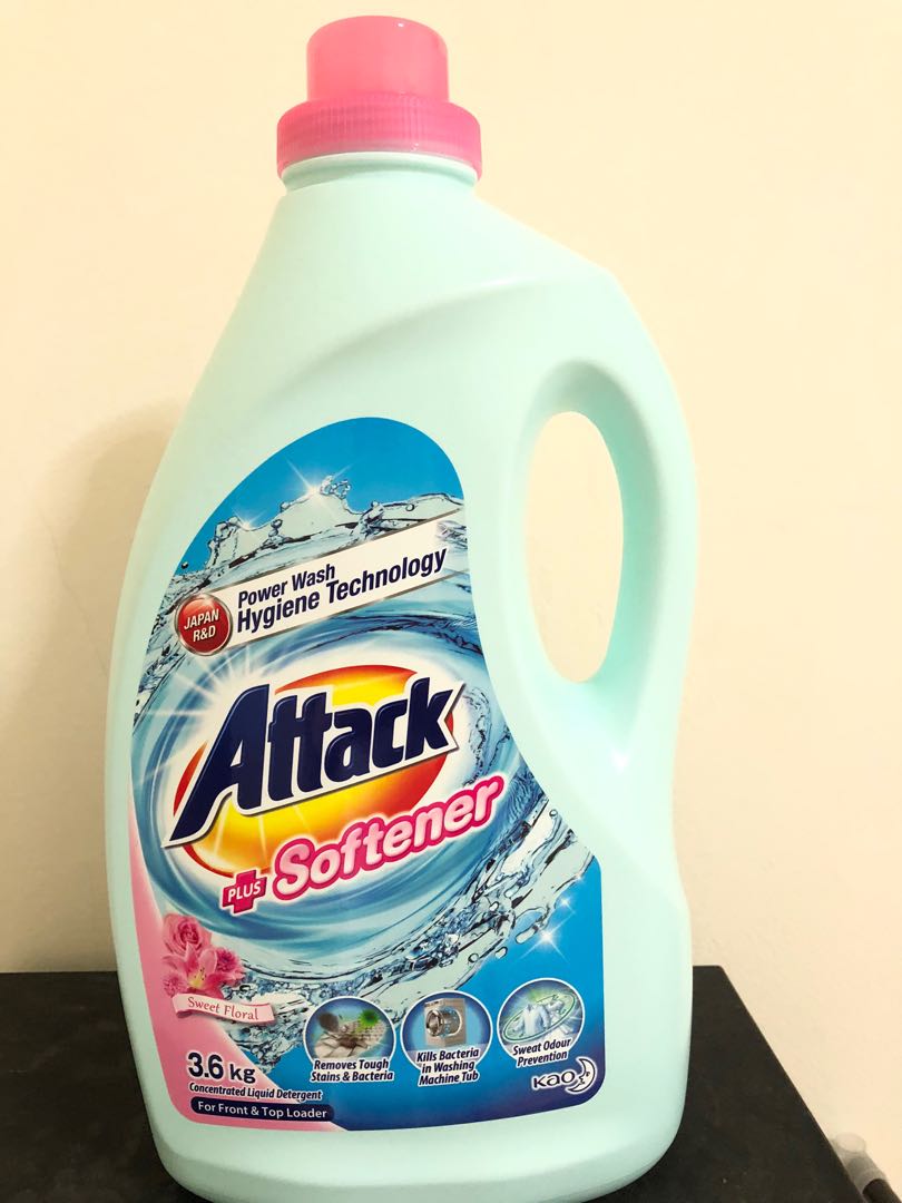 ATTACK detergent +softener, TV & Home Appliances, Washing Machines and ...