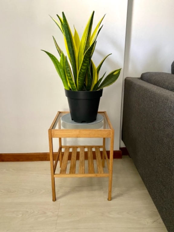 Bamboo Side Tables - Set of Four (IKEA Nesna), Furniture & Home Living ...