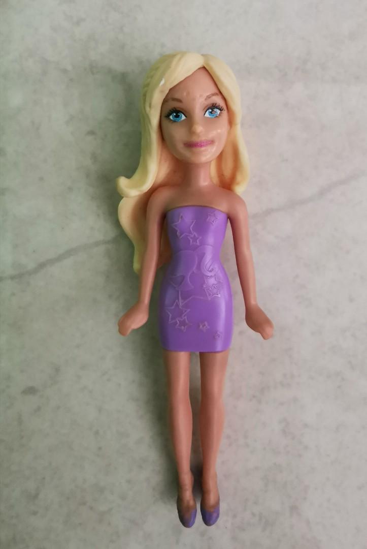 Barbie miniature purple girl, Hobbies & Toys, Toys & Games on Carousell