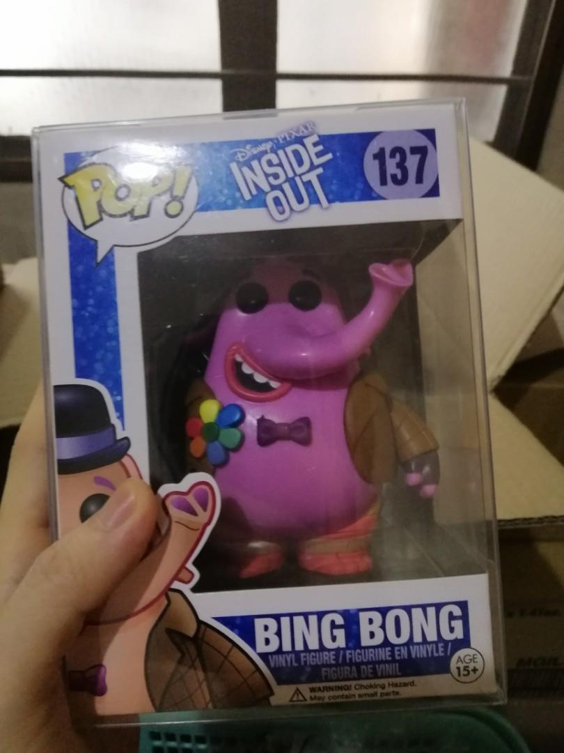 Bing Bong - Inside Out Funko Pop! - Authentic with Protector, Hobbies ...
