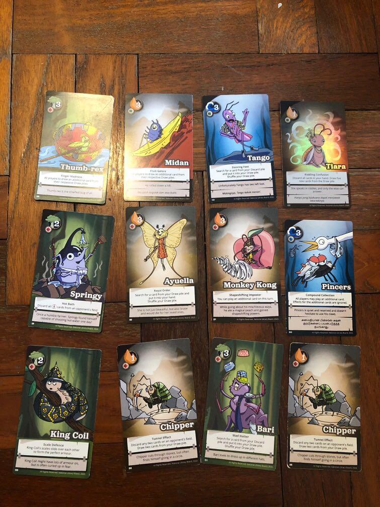 Bookbugs Cards NLB, Hobbies & Toys, Toys & Games on Carousell