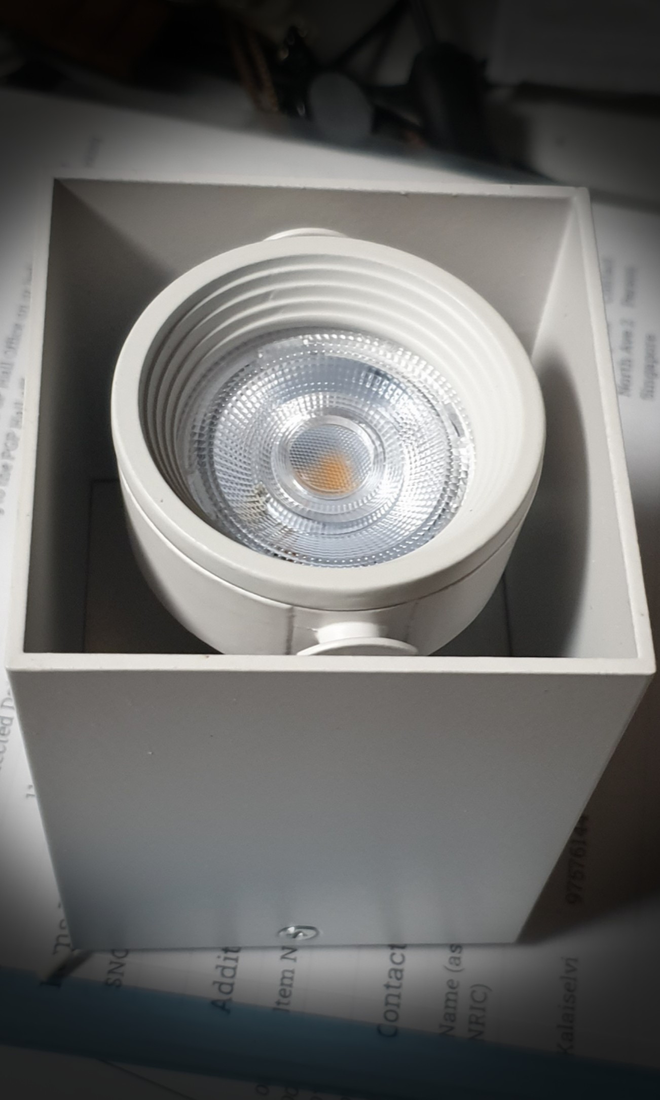 Box Downlight with Osram LED x2 (BNIB), Furniture & Home Living ...