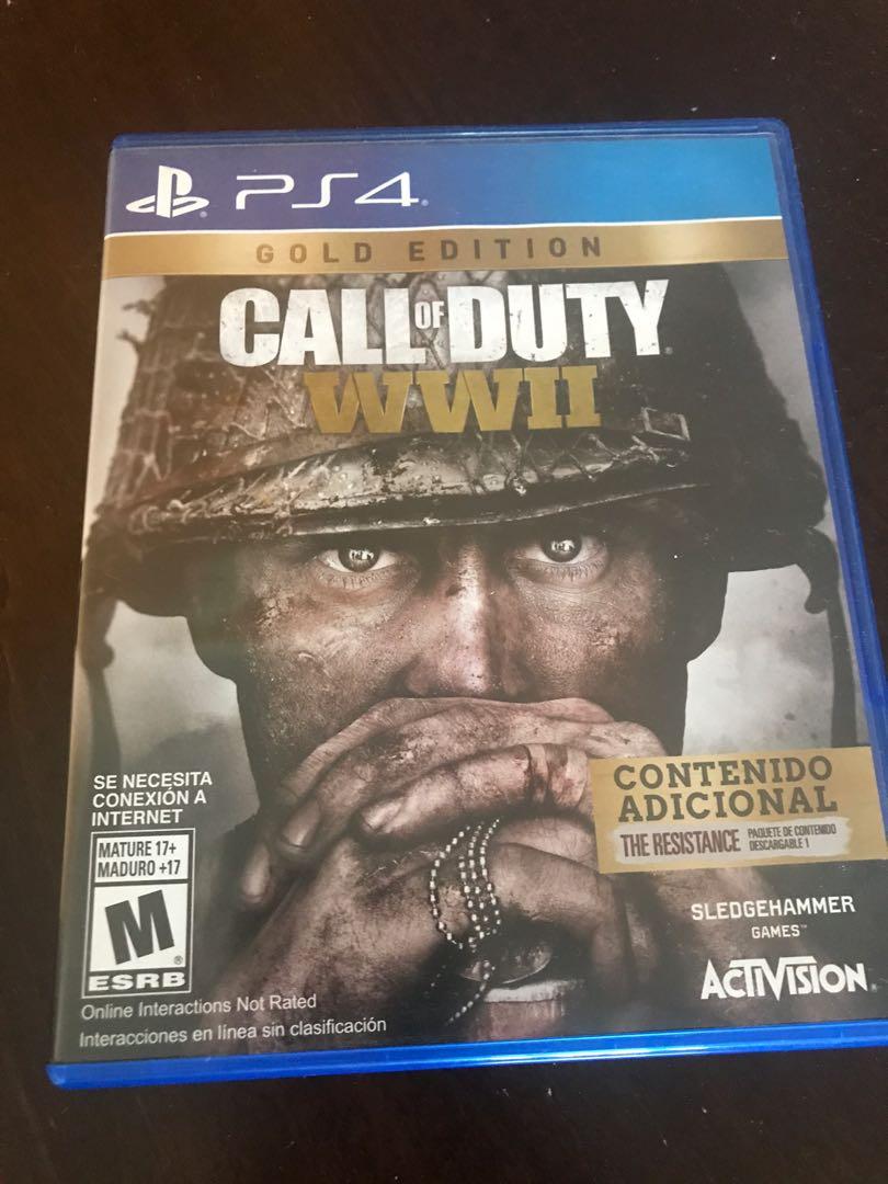 Call of Duty WW2, Video Gaming, Video Games, PlayStation on Carousell