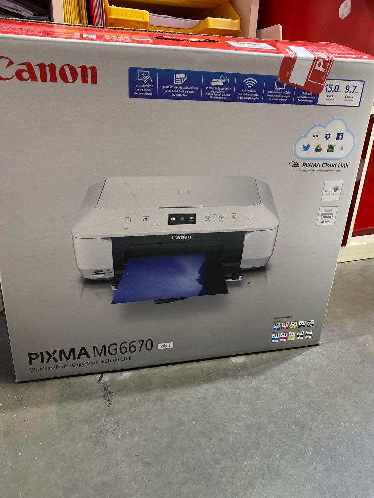 Canon PIXMA MG6670, Computers & Tech, Printers, Scanners & Copiers on ...