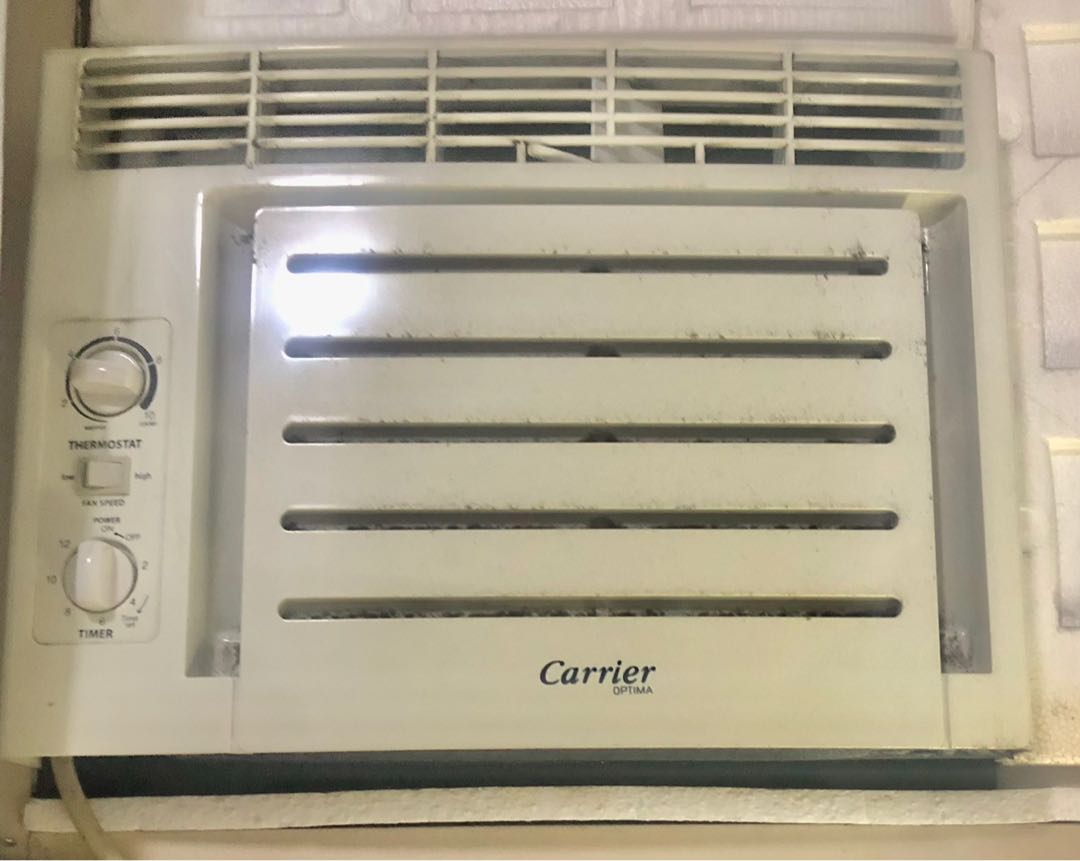 Carrier Optima .5HP Manual Aircon, Non-inverter, TV & Home Appliances ...