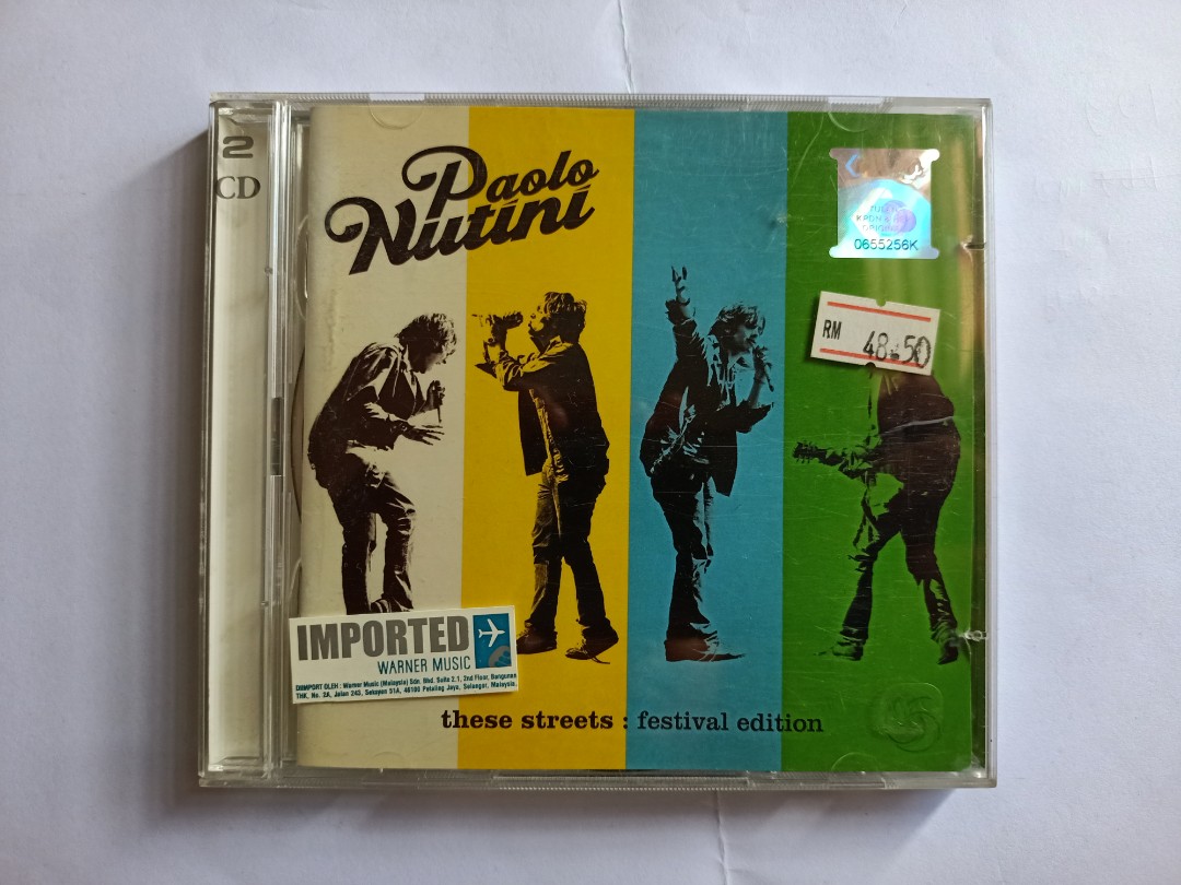 CD Paolo Nutini - these streets (festival edition), Hobbies & Toys ...