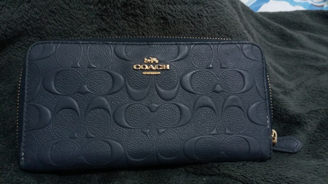 Coach New York wallet, Luxury, Bags & Wallets on Carousell