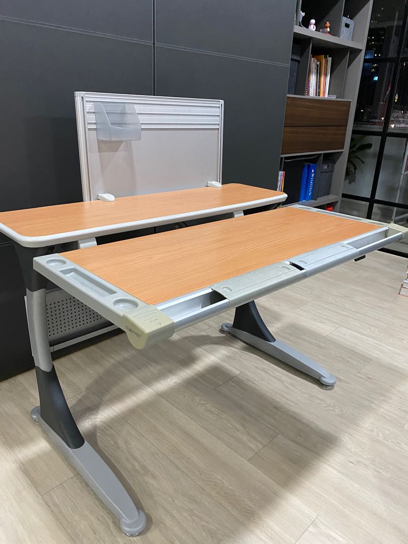 COMF-PRO ergonomical height adjustable desk table, Furniture & Home ...
