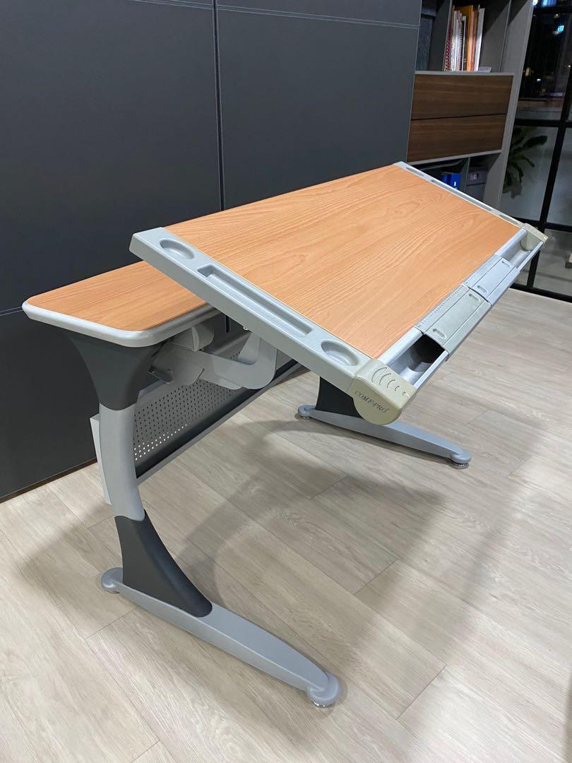 COMF-PRO ergonomical height adjustable desk table, Furniture & Home ...