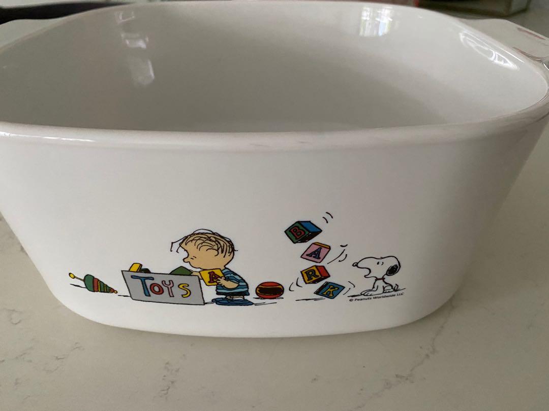 Snoopy Corningware 5L covered casserole, Furniture & Home Living ...