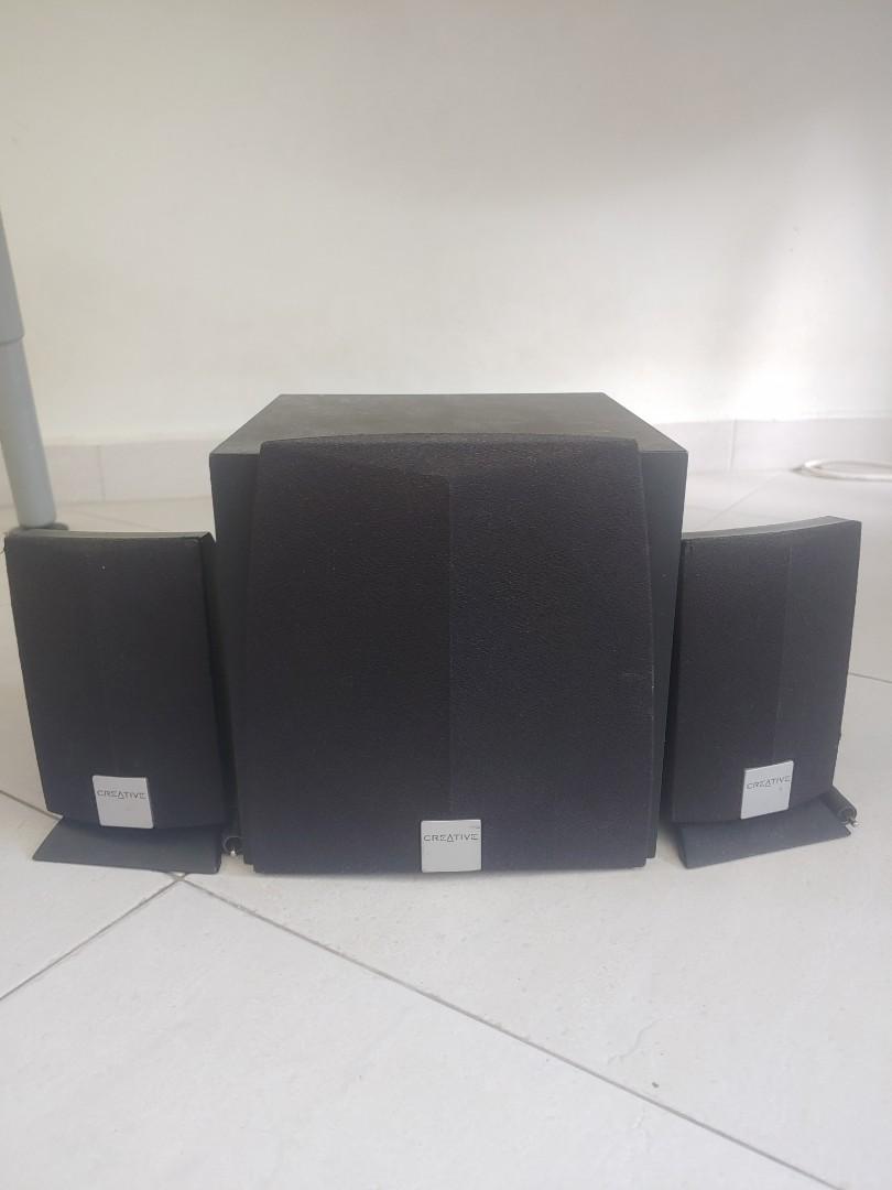 Creative Inspire 2.1 2500 Speakers and Subwoofer, Audio, Soundbars ...