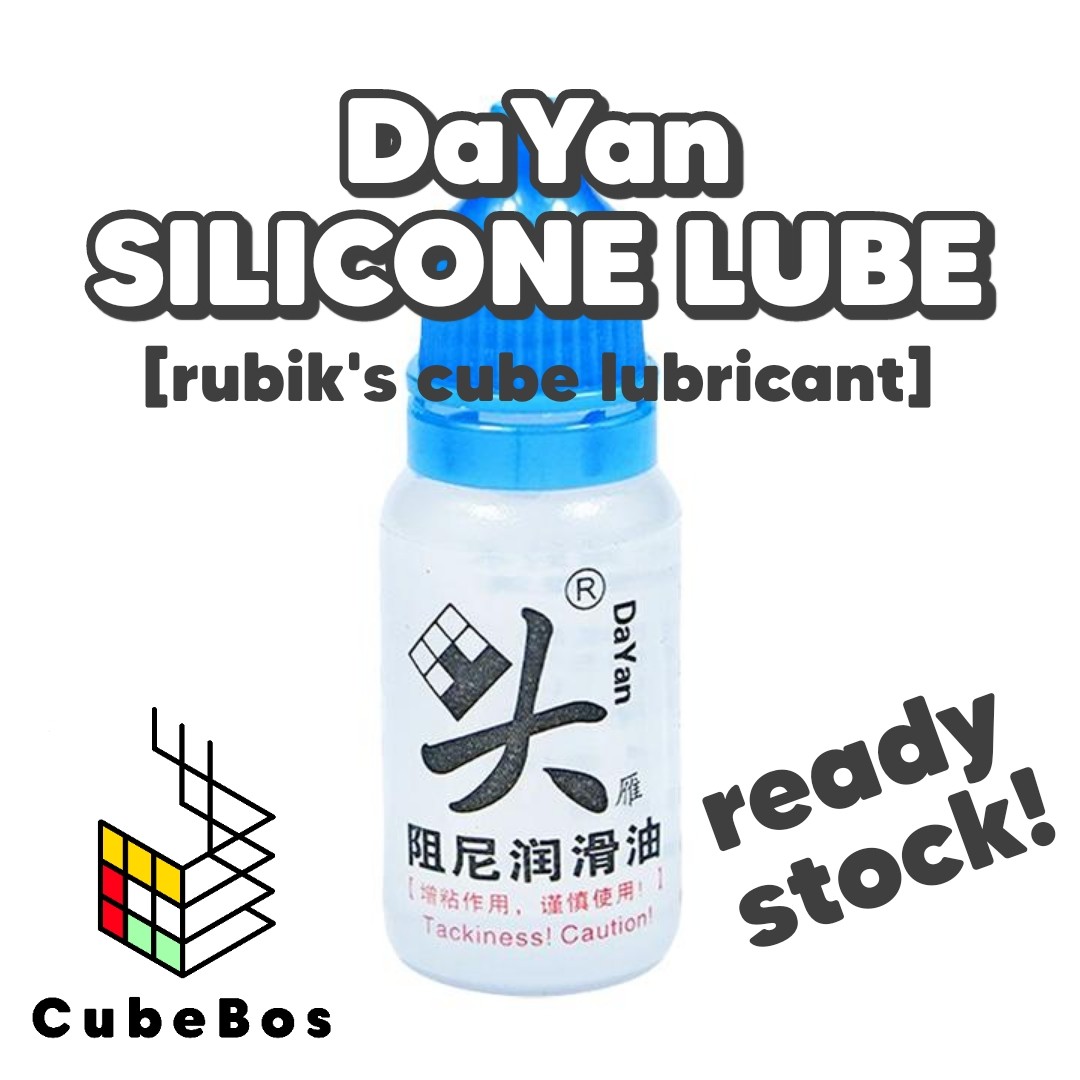 DaYan Lube Silicone Speed Rubik's Cube Lubricant Speedcube, Hobbies ...