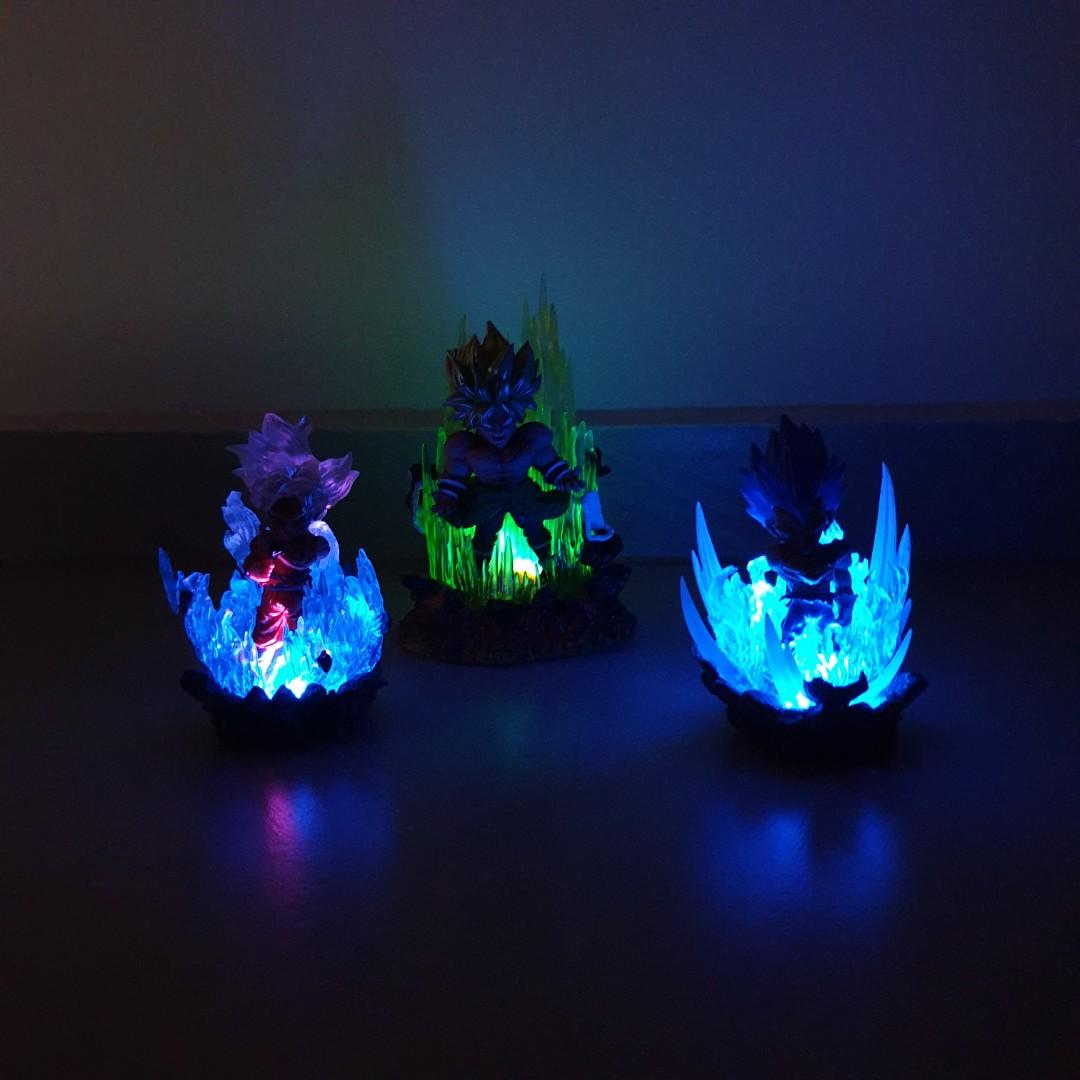 DBZ Dragonball Goku Super Saiyan Light Up Figure, Hobbies & Toys, Toys ...