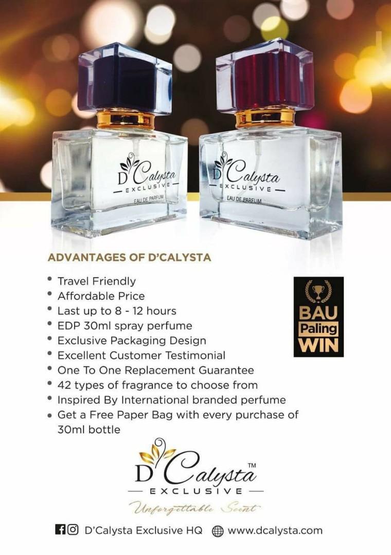 Dcalysta Exclusive Perfume, Beauty & Personal Care, Fragrance ...