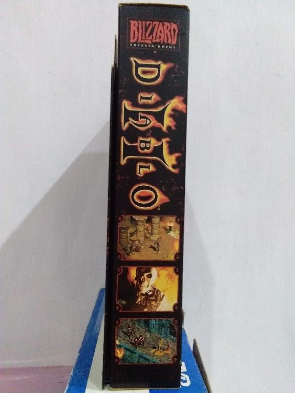 Diablo II game box for collectors, Video Gaming, Video Games ...