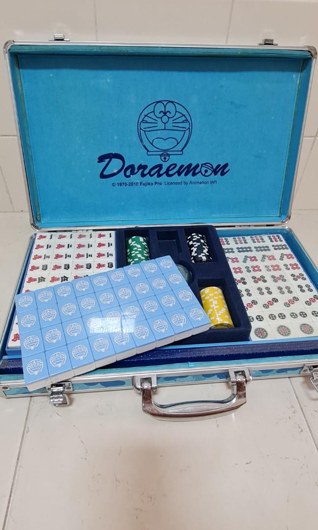 Doraemon Mahjong Set (Taiwan Mj set), Hobbies & Toys, Toys & Games on ...