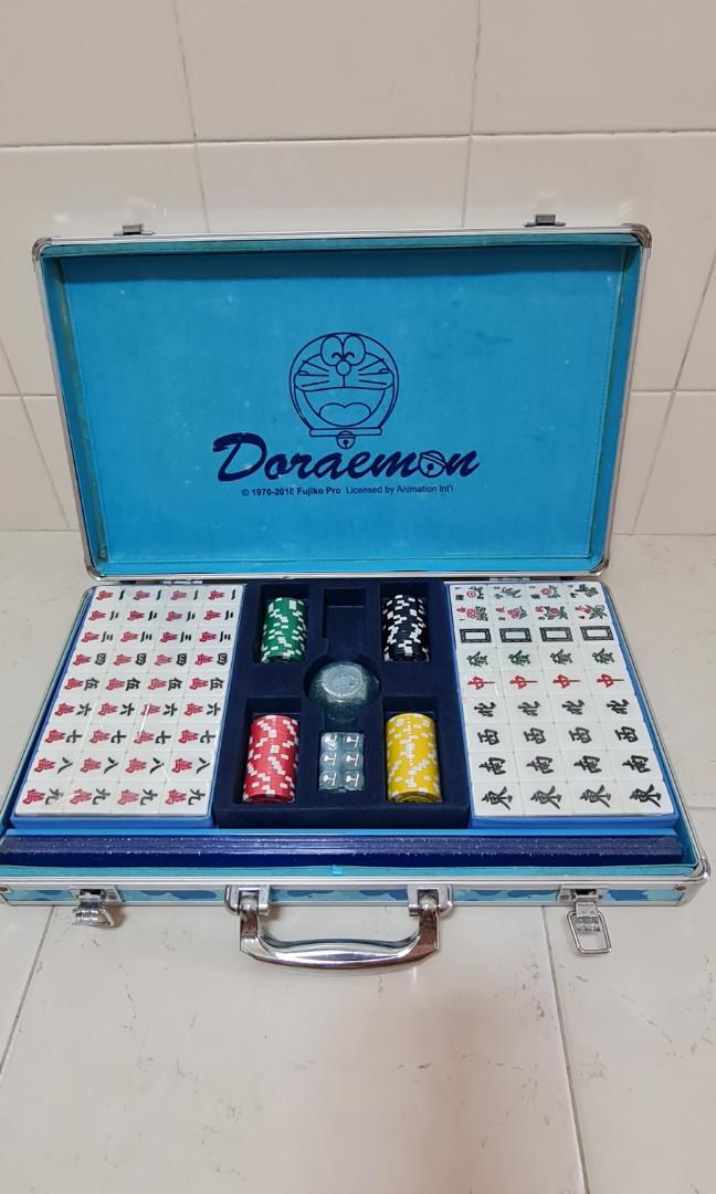 Doraemon Mahjong Set (Taiwan Mj set), Hobbies & Toys, Toys & Games on ...