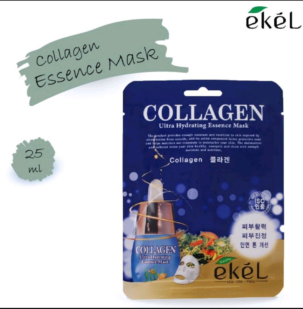 Ekel Collagen Ultra Hydrating Sheet Mask - 25 ml, Beauty & Personal ...
