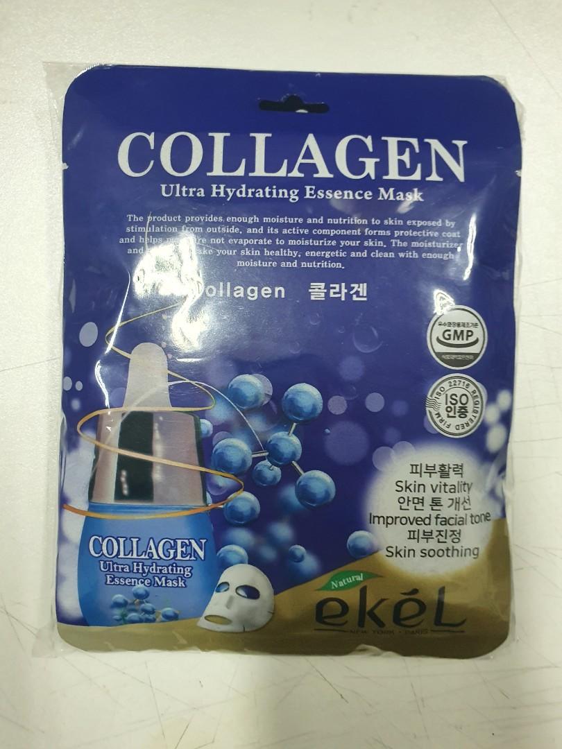 Ekel Collagen Ultra Hydrating Sheet Mask - 25 ml, Beauty & Personal ...