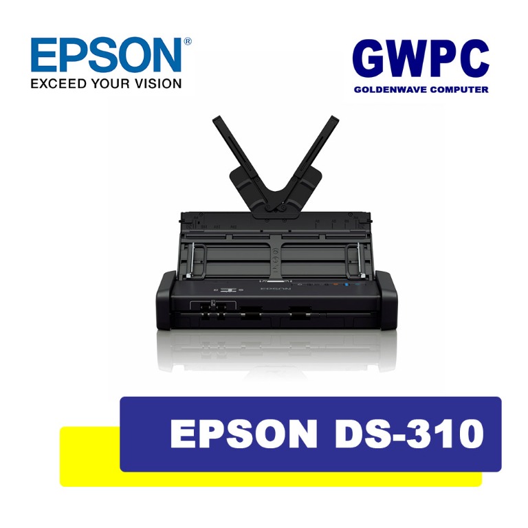 Epson WorkForce DS-310 Portable Sheet-fed Document Scanner, Computers ...