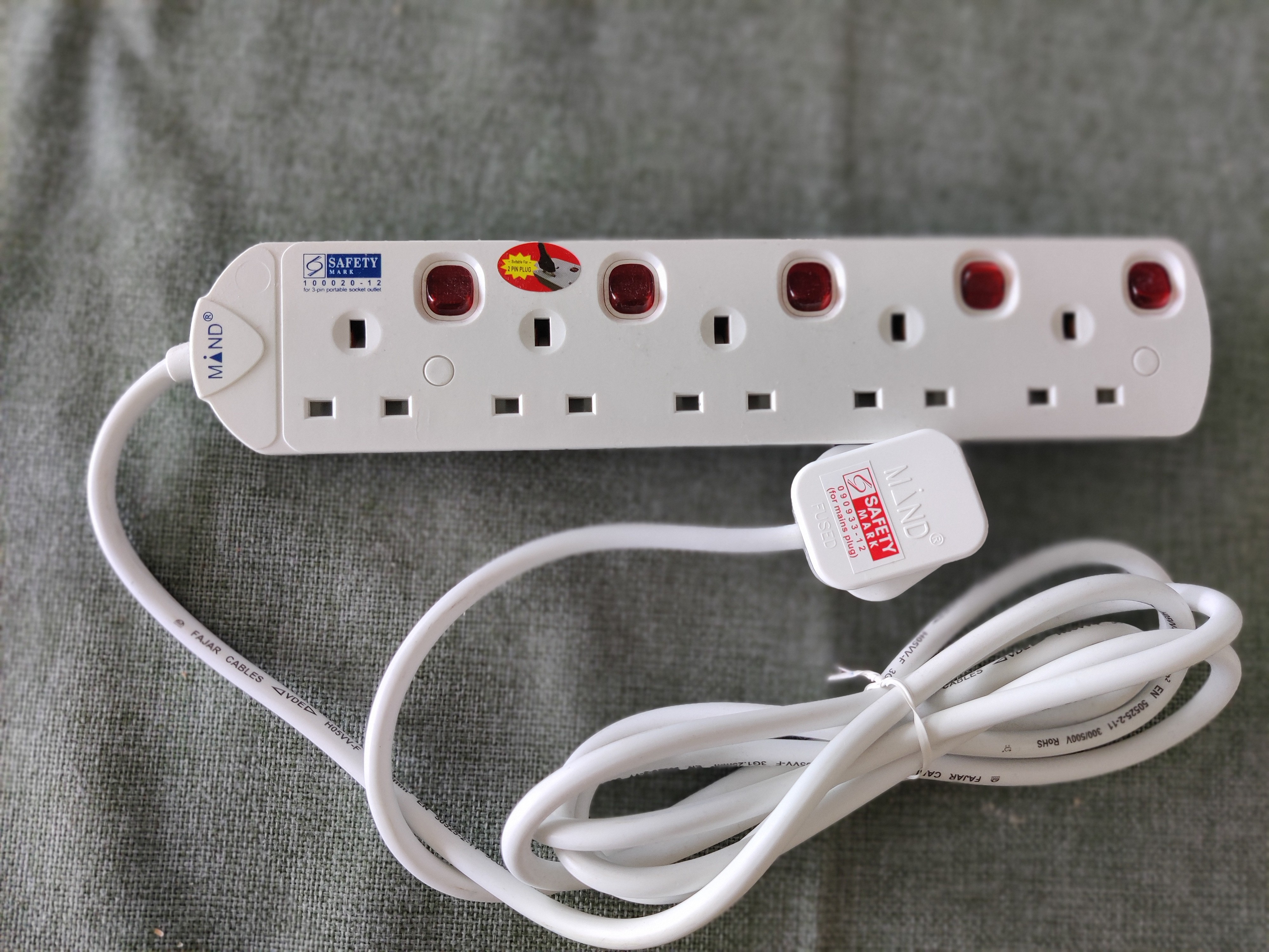 Extension socket / spike buster / extension plug, TV & Home Appliances ...