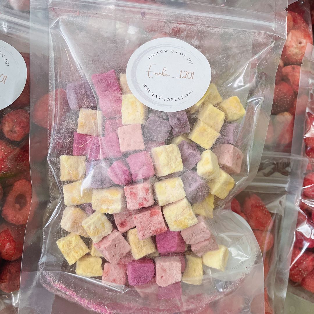 Freeze dried yogurt cubes, Food & Drinks, Other Food & Drinks on Carousell