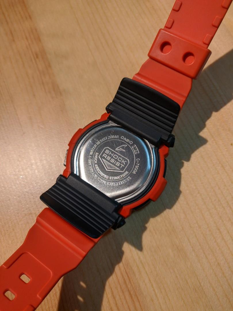 G SHOCK MAT MOTOR MERAH G-7900A, Men's Fashion, Watches & Accessories ...