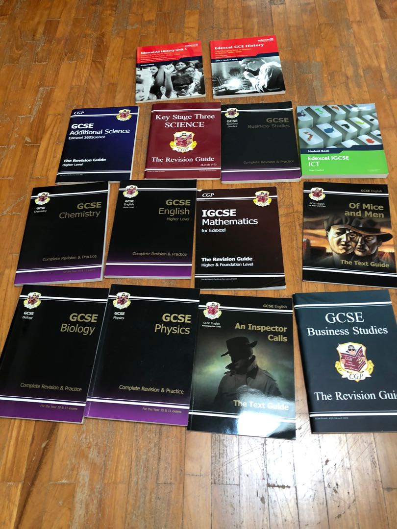 GCSE study and revision books, Hobbies & Toys, Books & Magazines ...