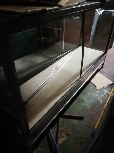 Glass Display Cabinet / Stante, Furniture & Home Living, Office ...
