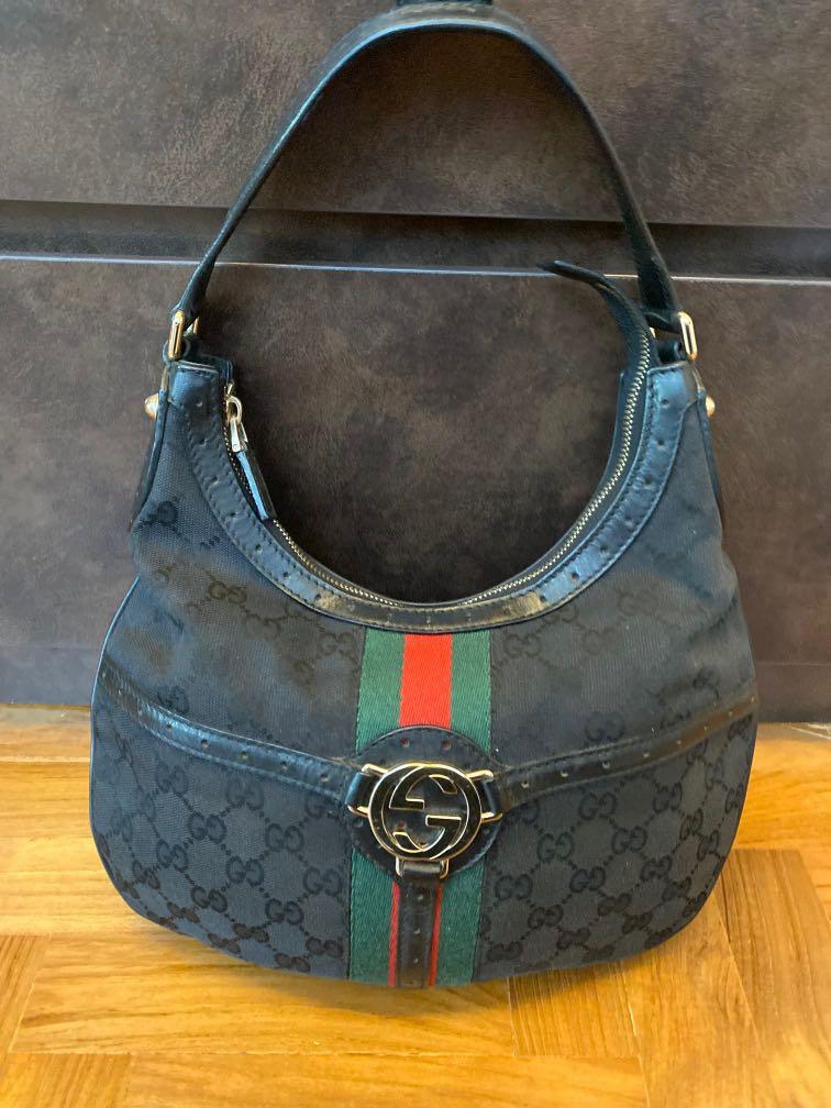 Gucci hobo Bag, Women's Fashion, Bags & Wallets, Purses & Pouches on ...