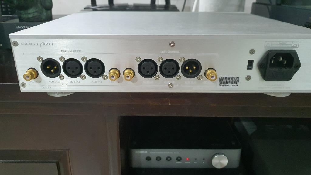 GUSTARD P26 Fully Balanced Preamp, Audio, Other Audio Equipment on ...