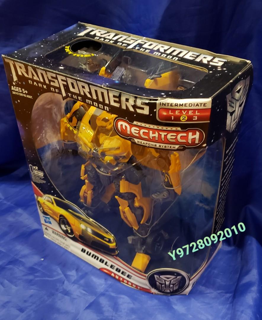 HASBRO TRANSFORMERS DARK OF THE MOON (MECHTECH) BUMBLEBEE (LEADER CLASS ...