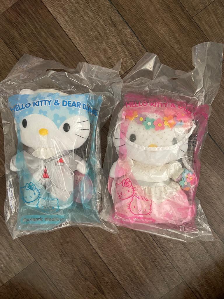 Hello Kitty Dear Daniel Macdonald’s Wedding Plushie. Complete Set ...
