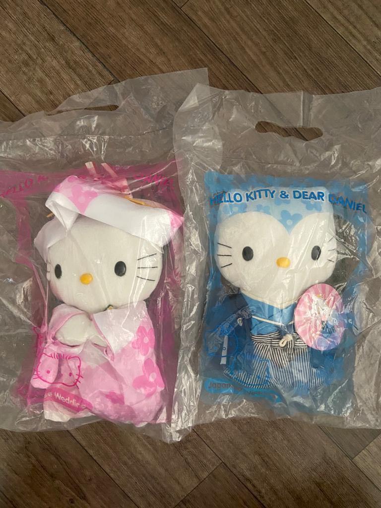Hello Kitty Dear Daniel Macdonald’s Wedding Plushie. Complete Set ...