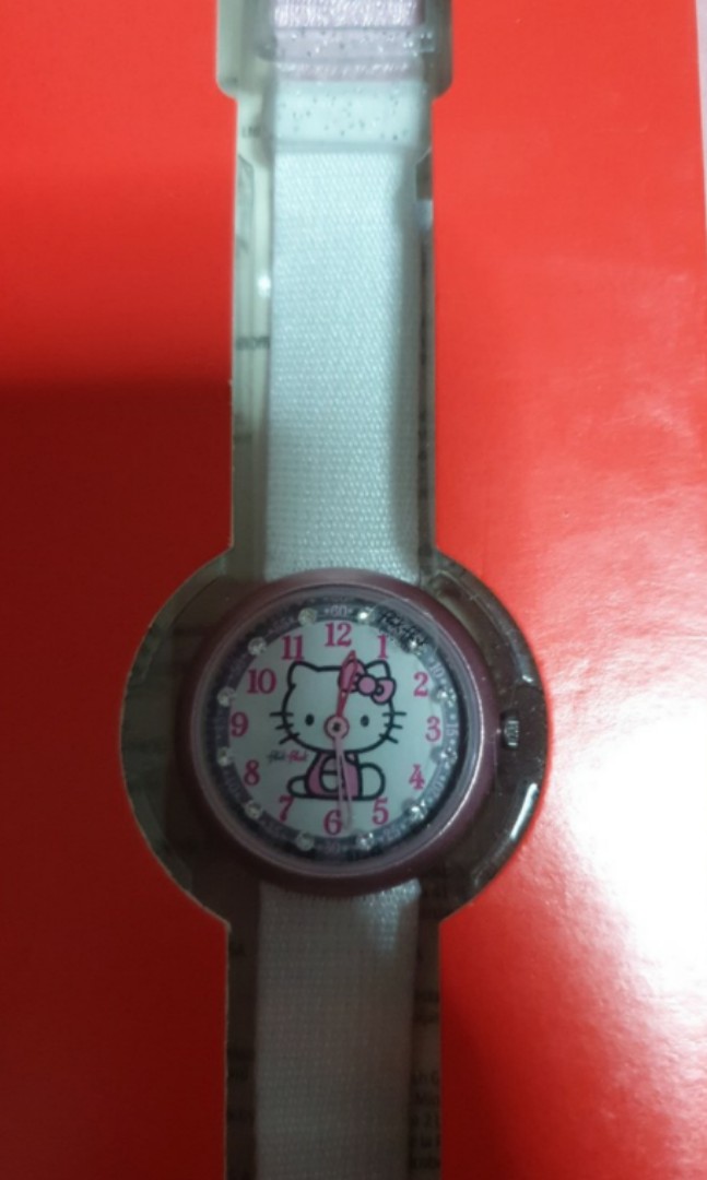 Hello Kitty Swatch Watch, Everything Else on Carousell