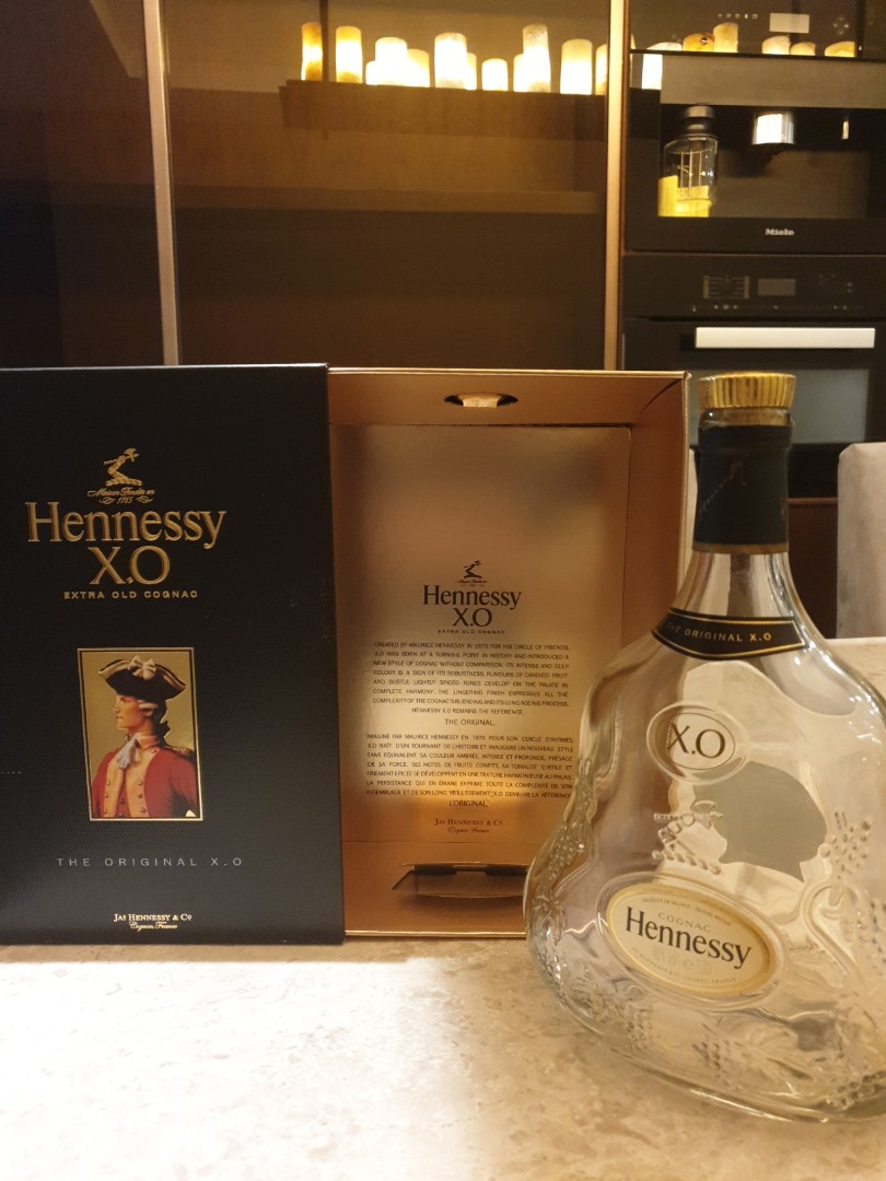 Hennessy Bottle and Packaging Original, Food & Drinks, Alcoholic ...