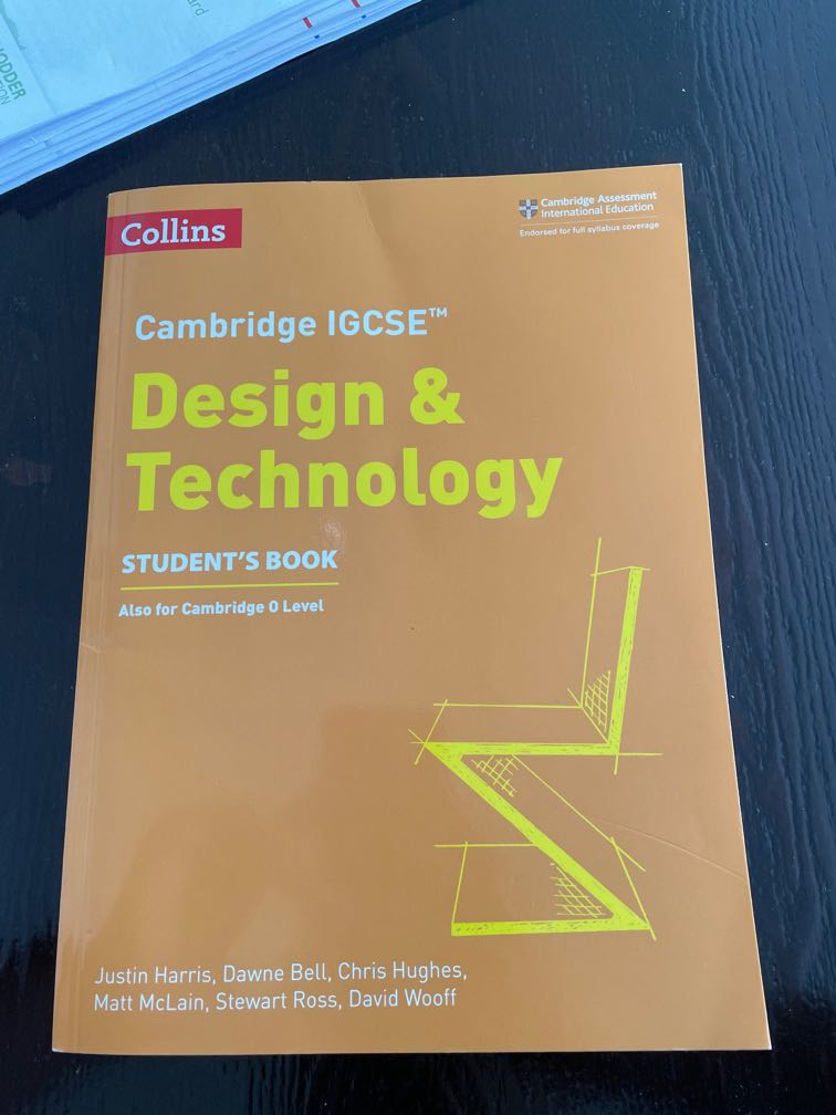 IGCSE Design Technology Textbook, Hobbies & Toys, Books & Magazines ...
