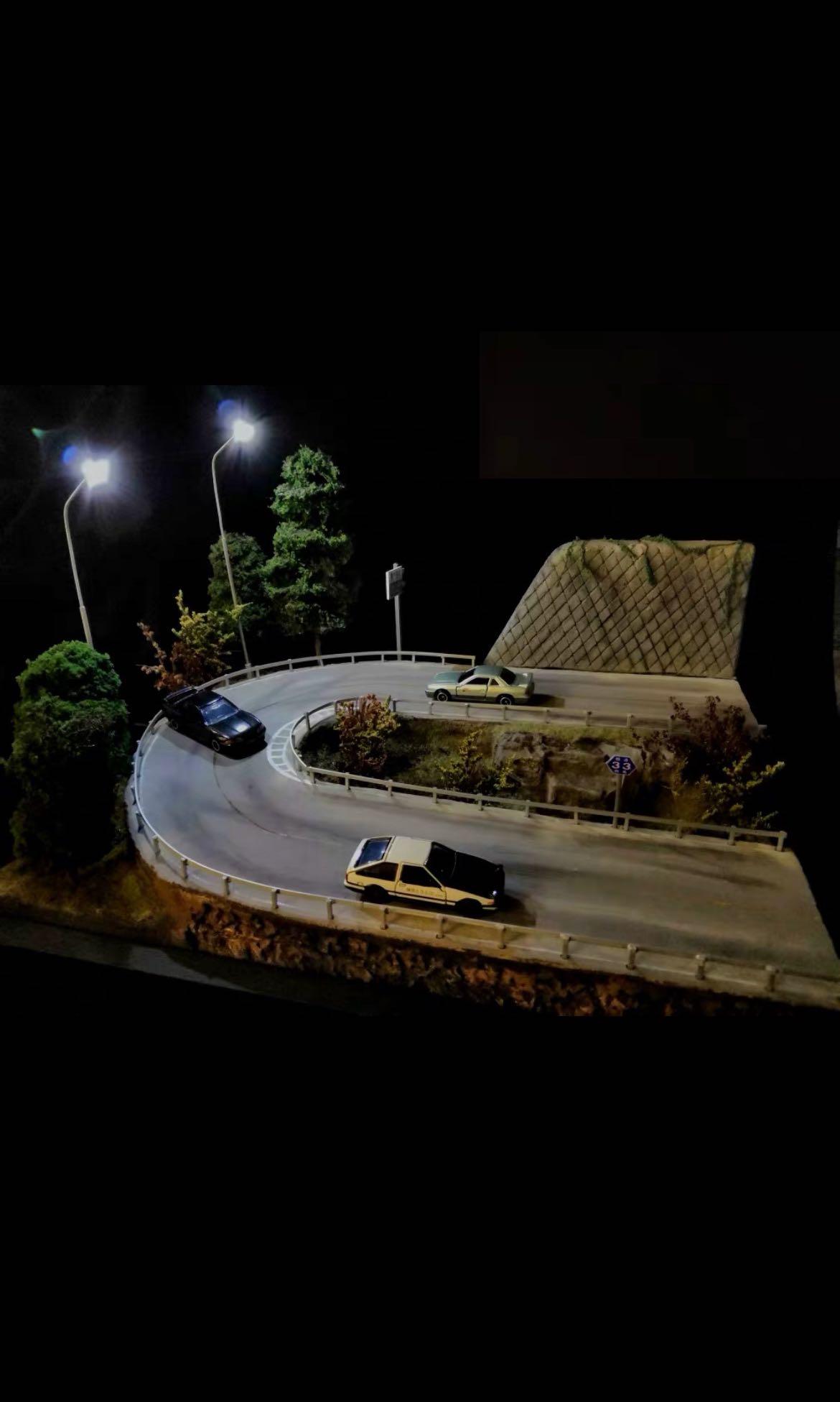 Initial D Scene Akina Drift Track, Hobbies & Toys, Toys & Games on ...