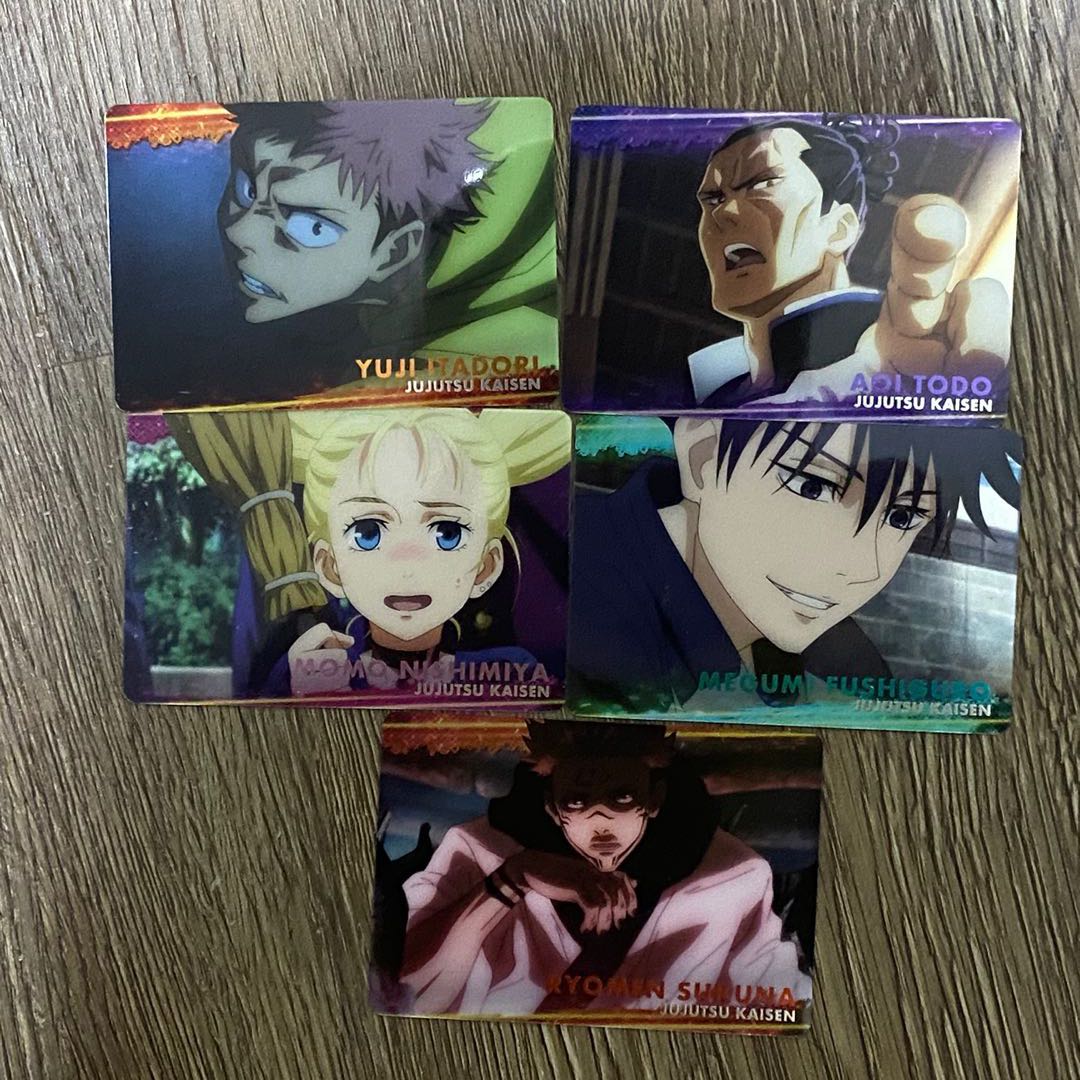 Jujutsu Kaisen Metal Card, Hobbies & Toys, Memorabilia & Collectibles ...