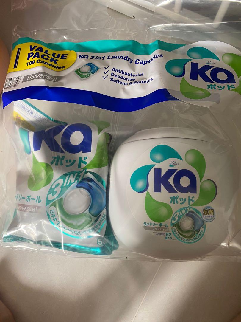 KA DETERGENT CAPSULES 108capsules, Everything Else on Carousell