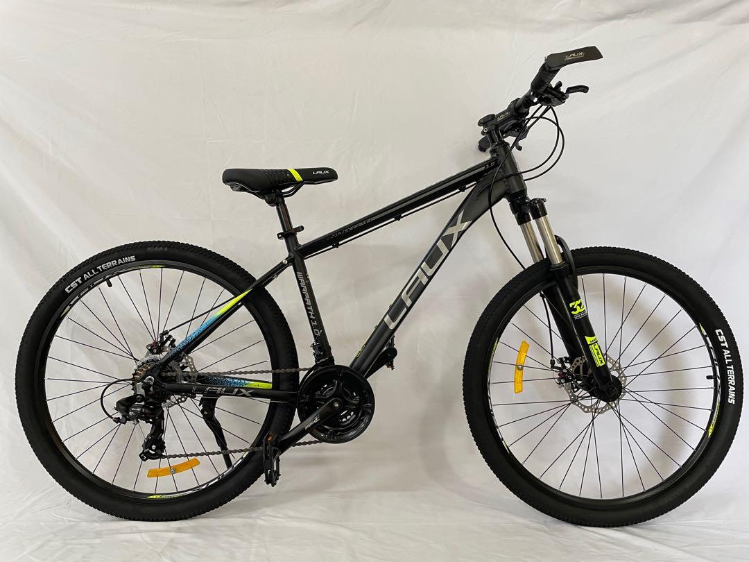 Laux Warpath 1.0 27.5 Inch Red/Green/Blue Mountain Bike/Bicycle 24 ...