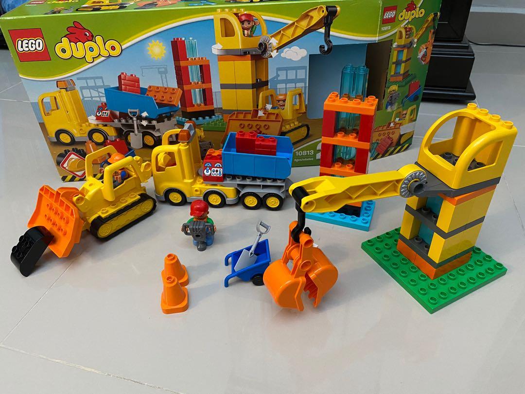 Lego Duplo 10813 Big Construction Site, Hobbies & Toys, Toys & Games on ...