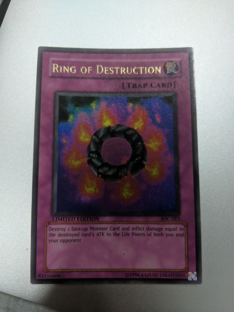 Limited Edition Ring of Destruction, Hobbies & Toys, Toys & Games on ...