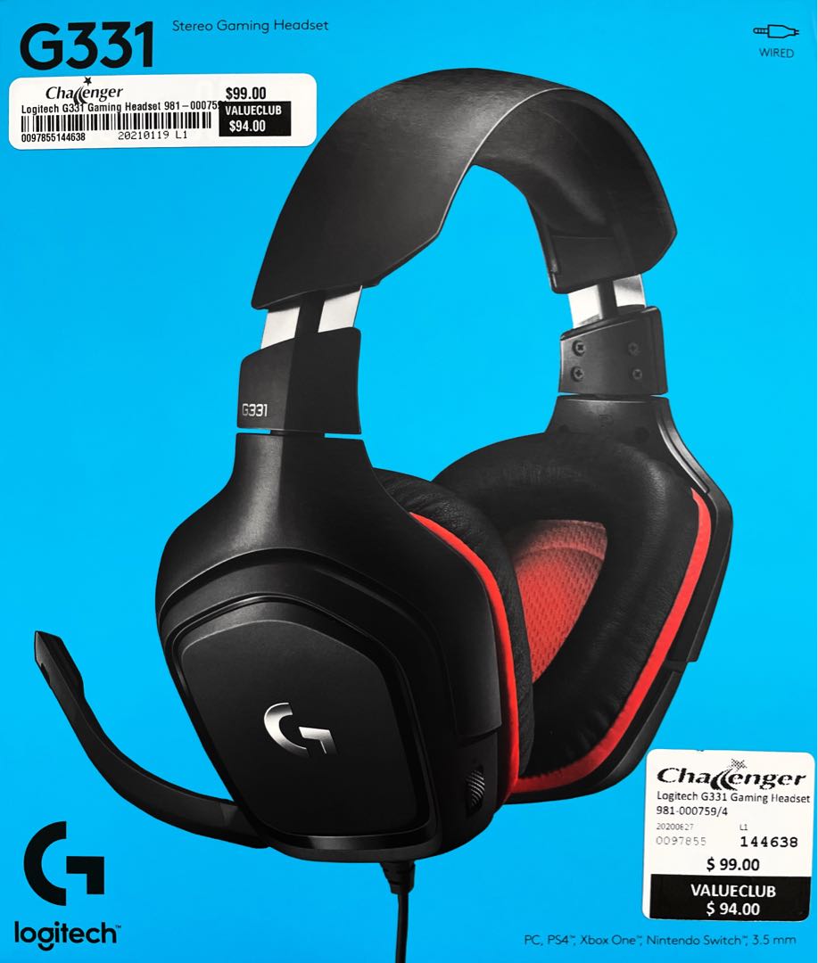 Logitech G331 Headset, Audio, Headphones & Headsets on Carousell