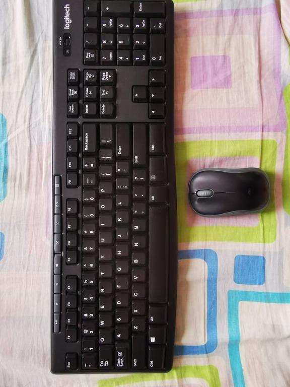 Logitech K270 Keyboard and Mouse Set - Wireless, Computers & Tech, Parts & Accessories, Computer ...