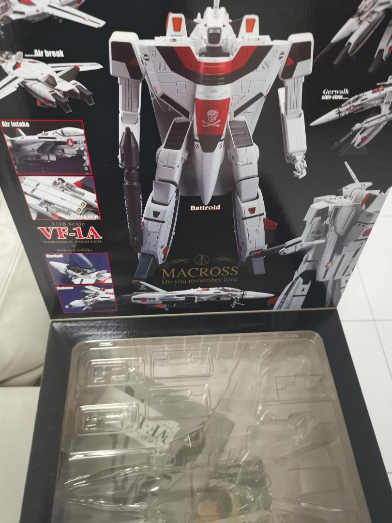 Macross 1/48 VF-1 with Missiles, Pilot & box, Hobbies & Toys, Toys ...